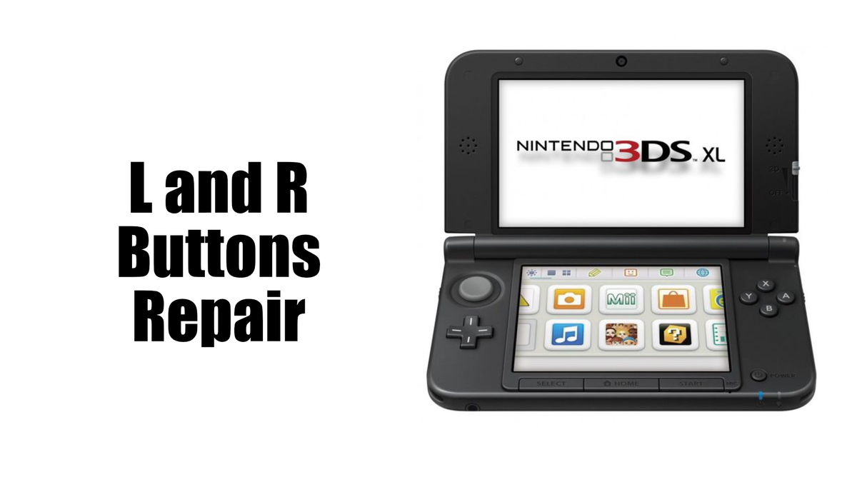 3DS XL (Original) Top Button Repair Service – GamersEdge Repair